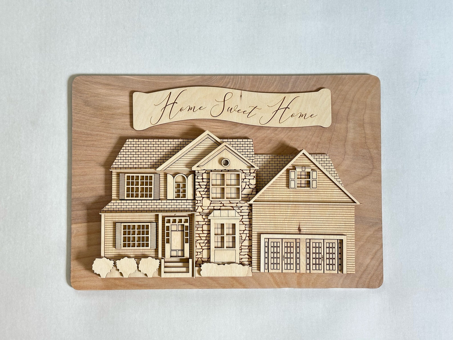 Customized House Svg, Multilayer House Design, Newly Weds Gift, New ...