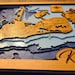 Key West Florida Map Svg File for Lasers, Lake Map Svg, Glowforge Map ...