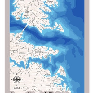 DELTAVILLE VIRGINIA Svg File for Lasers, Lake Map Svg, Glowforge Map ...
