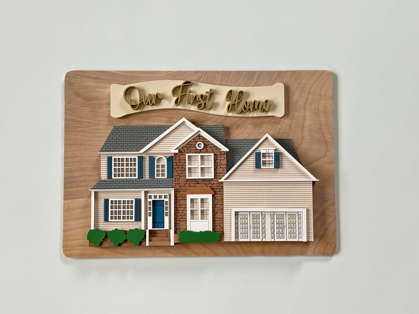 Customized House Svg, Multilayer House Design, Newly Weds Gift, New ...