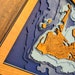 Key West Florida Map Svg File for Lasers, Lake Map Svg, Glowforge Map ...