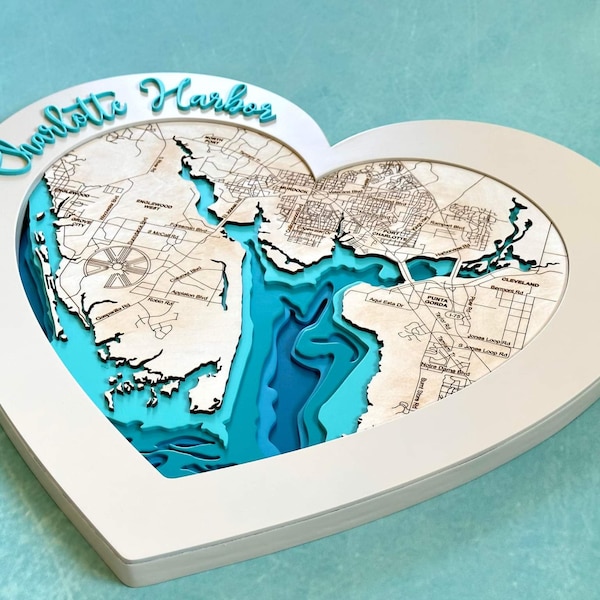 Glowforge Map - Etsy