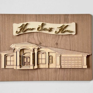 Customized House Svg, Multilayer House Design, Housewarming Gift ...