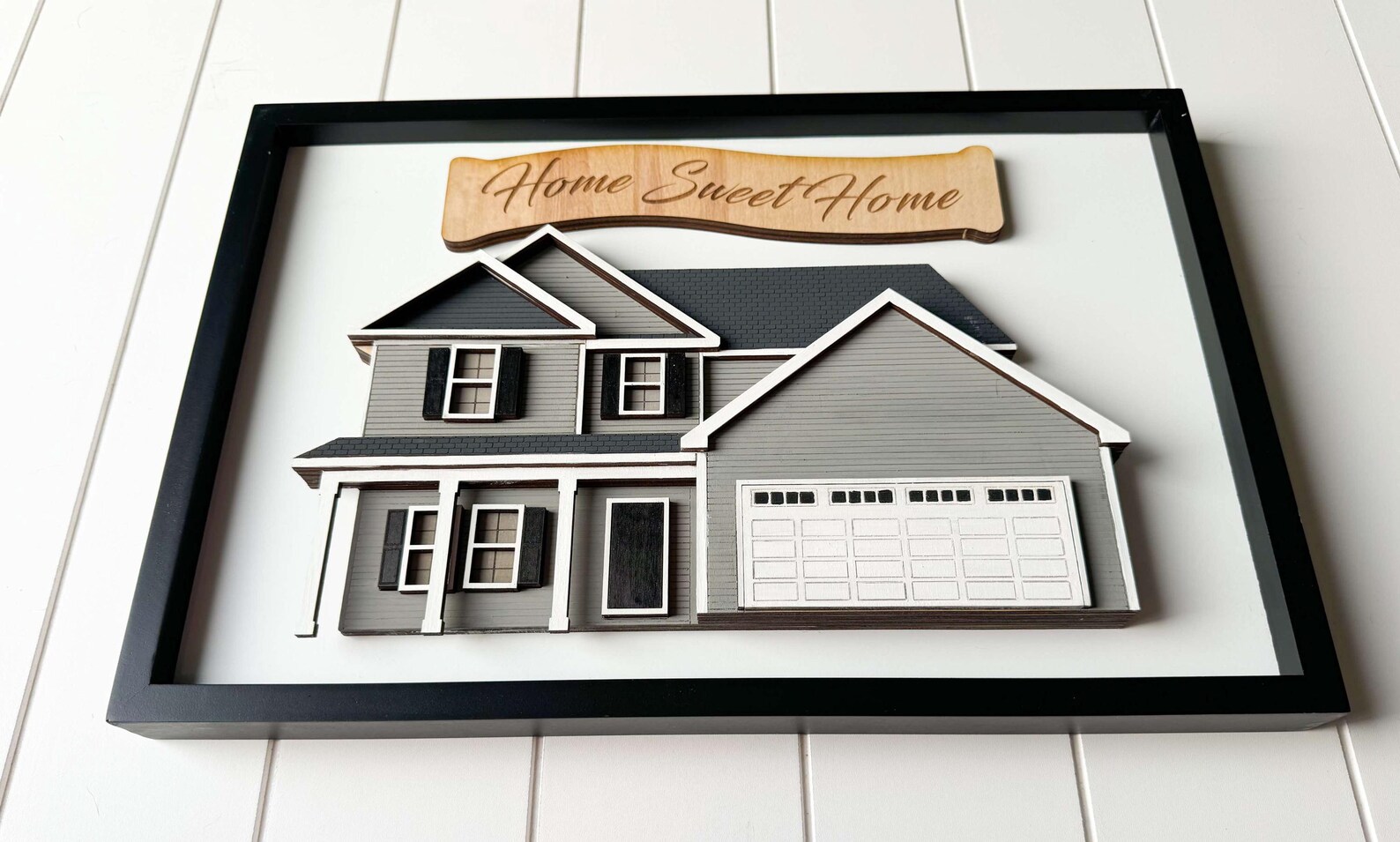 Customized House Svg, Multilayer House Design, Newly Weds Gift, New ...