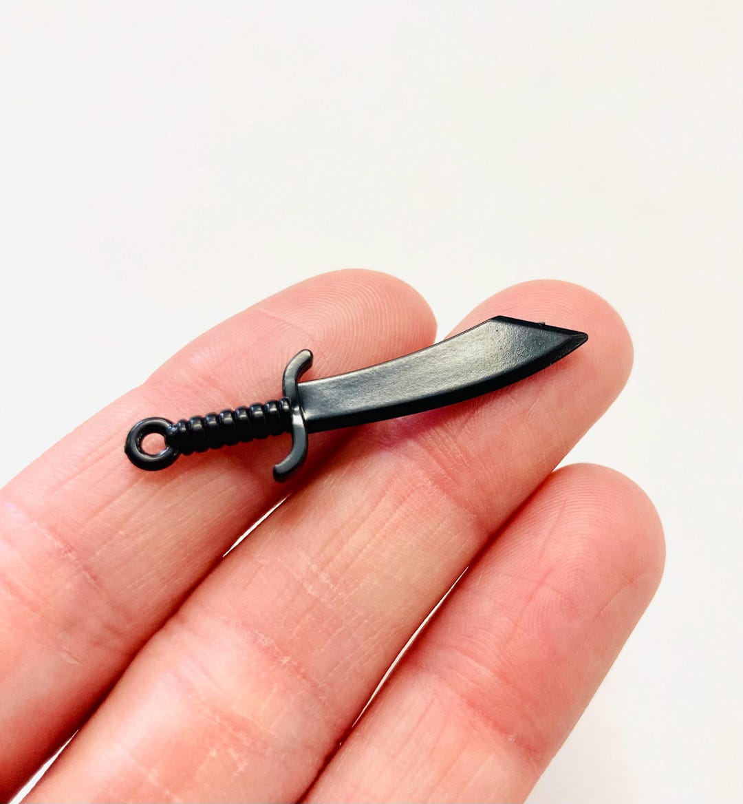Miniature Sword Micro Mini Broadsword Hunting Machete Plastic Scimitar ...