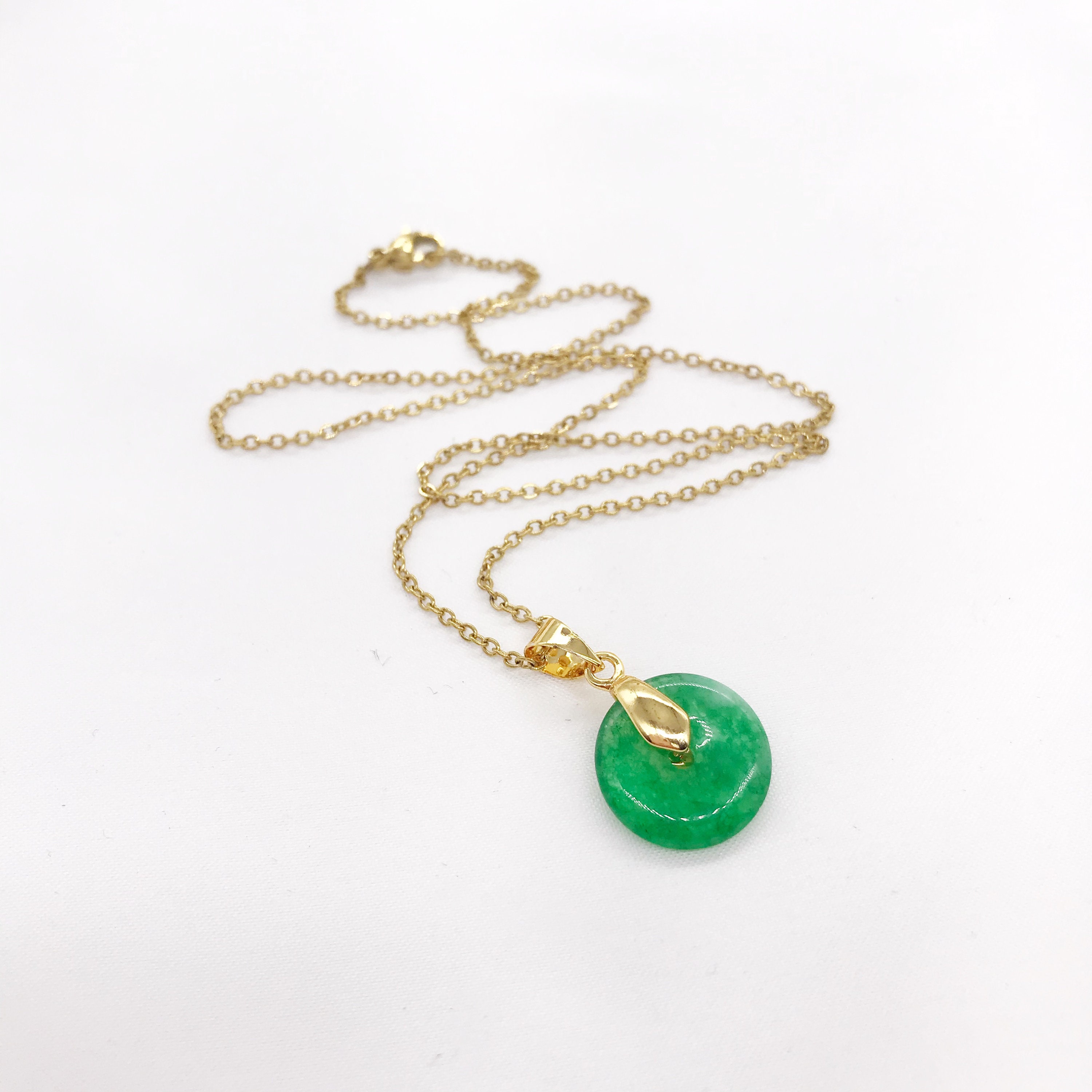 Jade Coin Necklace — YEAR 901 | atelier-yuwa.ciao.jp