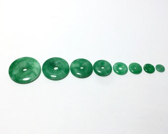 Jade Circle Pendant - Etsy