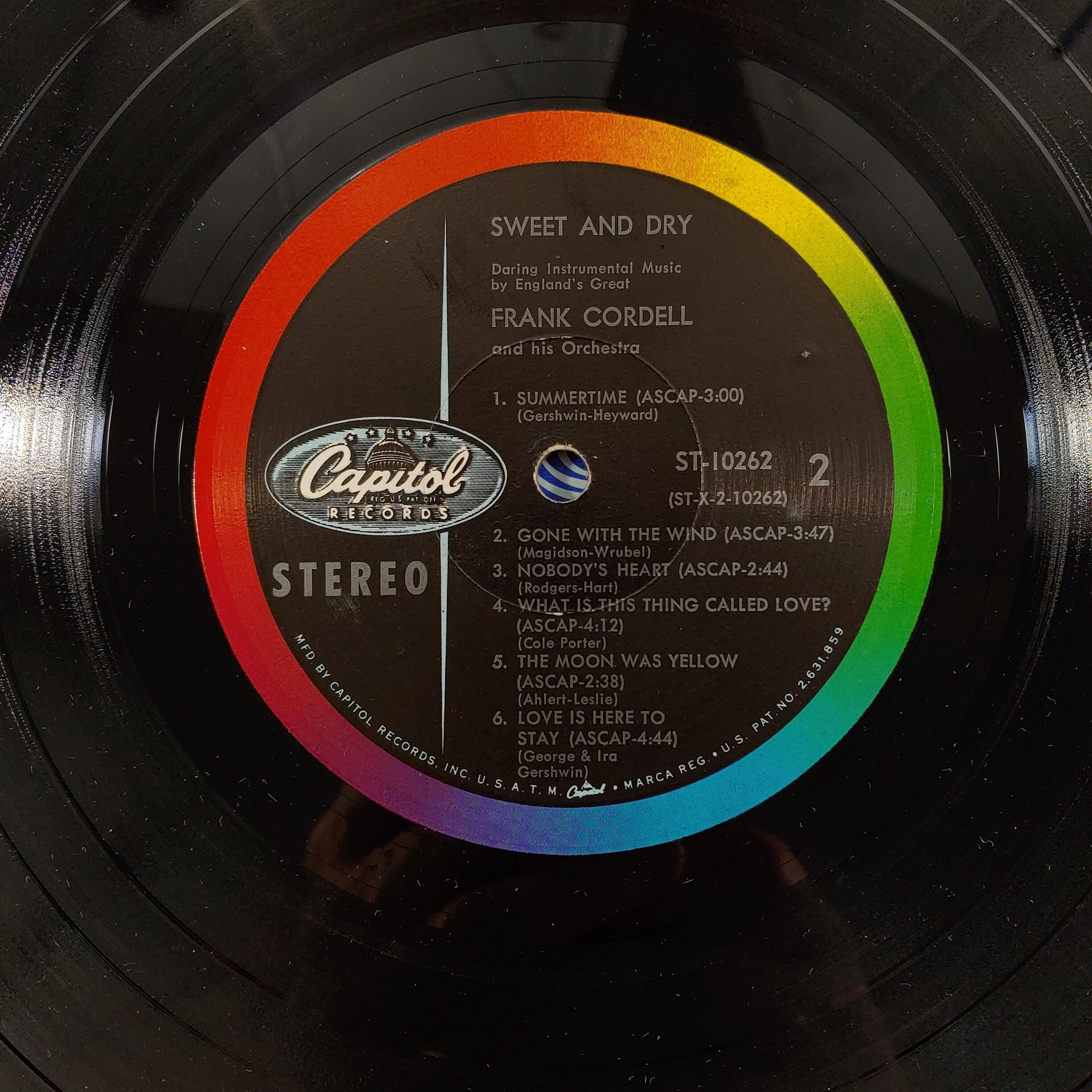 Frank Cordell Sweet and Dry Record Album 1960 Stereo Jazz Easy ...