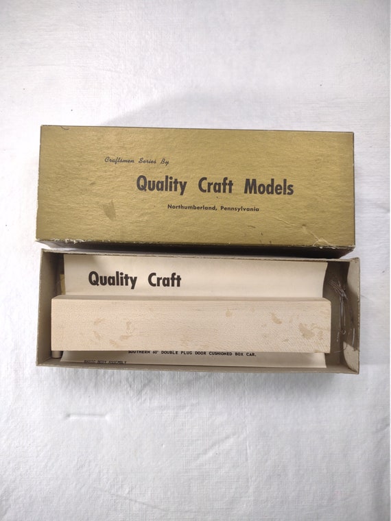 Quality Craft Model HO Scale Wood and Metal Kit Southern - Etsy