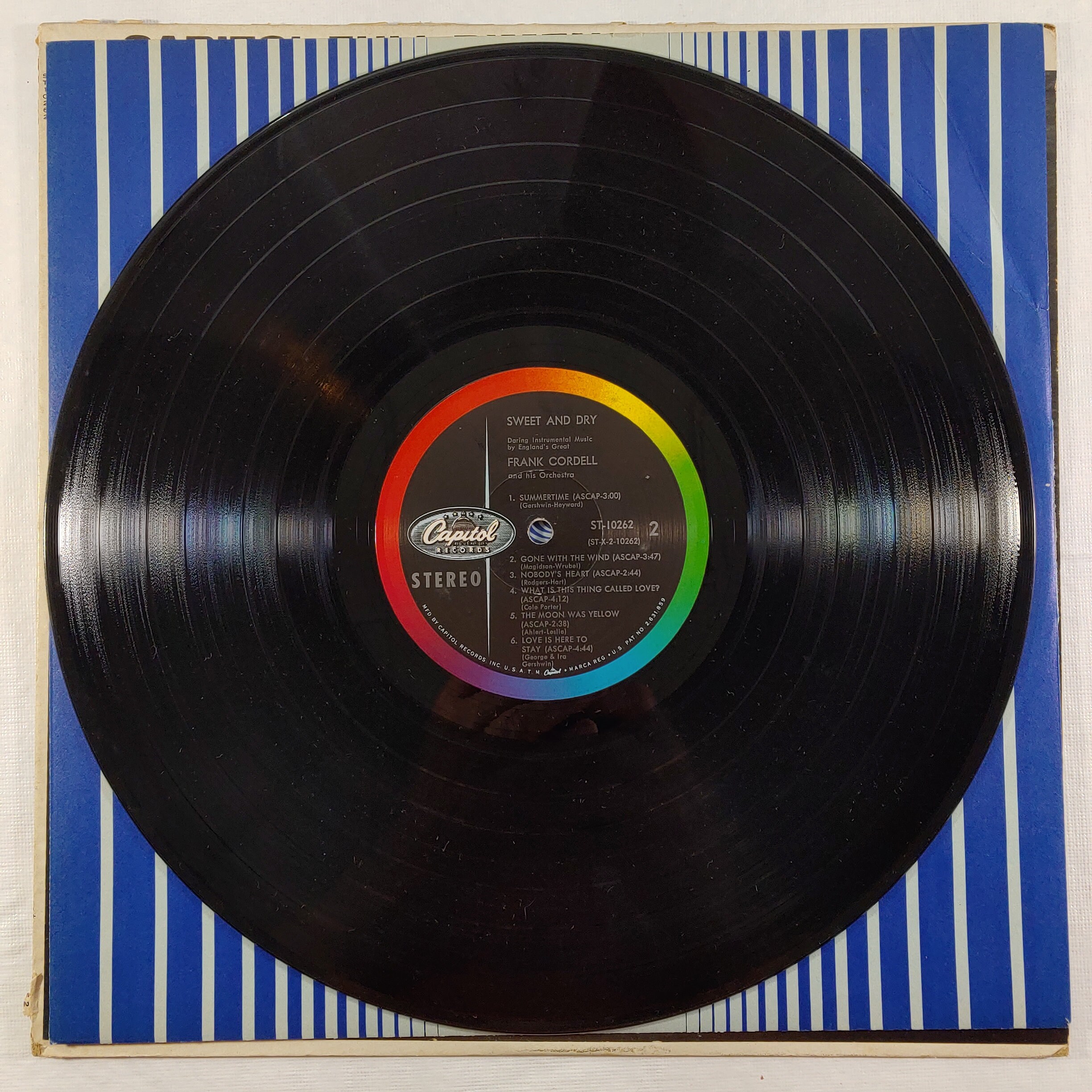 Frank Cordell Sweet and Dry Record Album 1960 Stereo Jazz Easy ...
