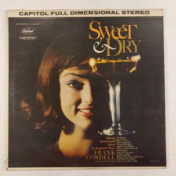 Frank Cordell Sweet and Dry Record Album 1960 Stereo Jazz Easy | Etsy