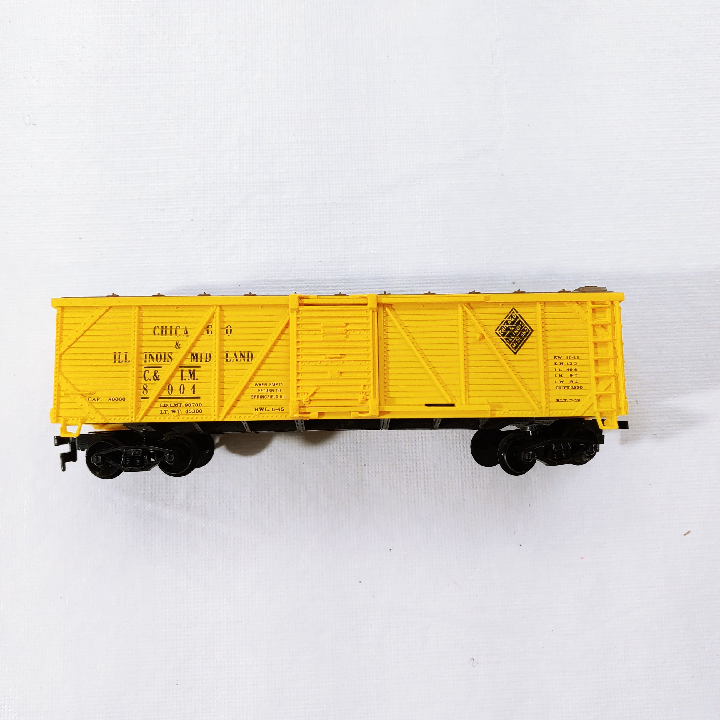 Life Like HO Scale 40 Ft Box Car VTG Chicago and Illinois - Etsy