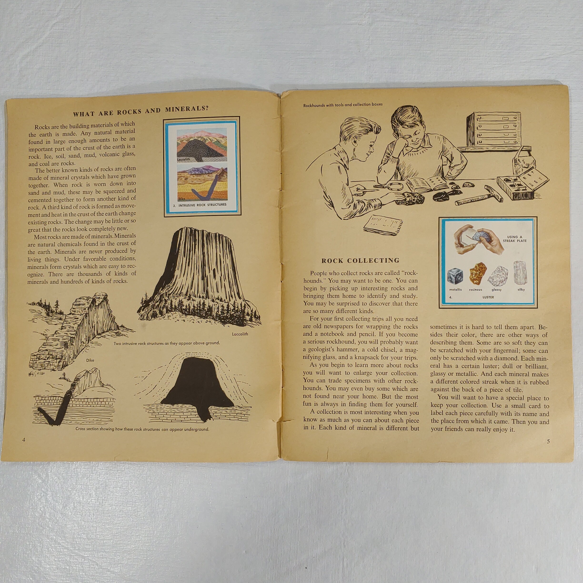 The Golden Stamp Book of Rocks and Minerals Softcover 1968 - Etsy