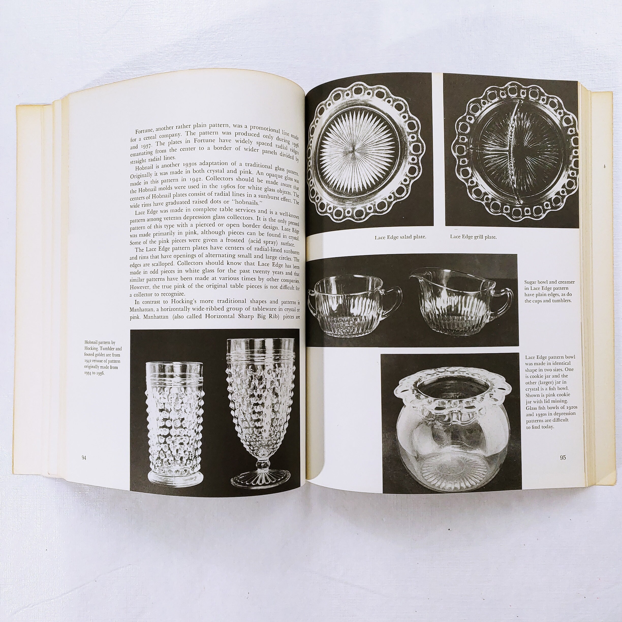 The Collectors Guide to Depression Glass by Marian Klamkin VTG ...