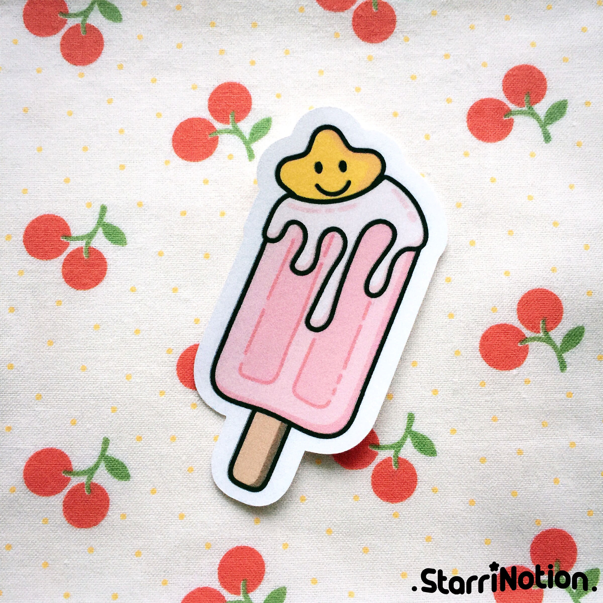 Colourful Stickers Ice Pop Sticker Water Resistant Sticker | Etsy