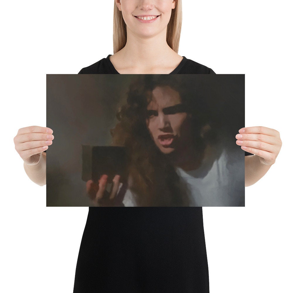 Hellraiser - *limited Print* Kirsty With the Puzzle Box - Etsy