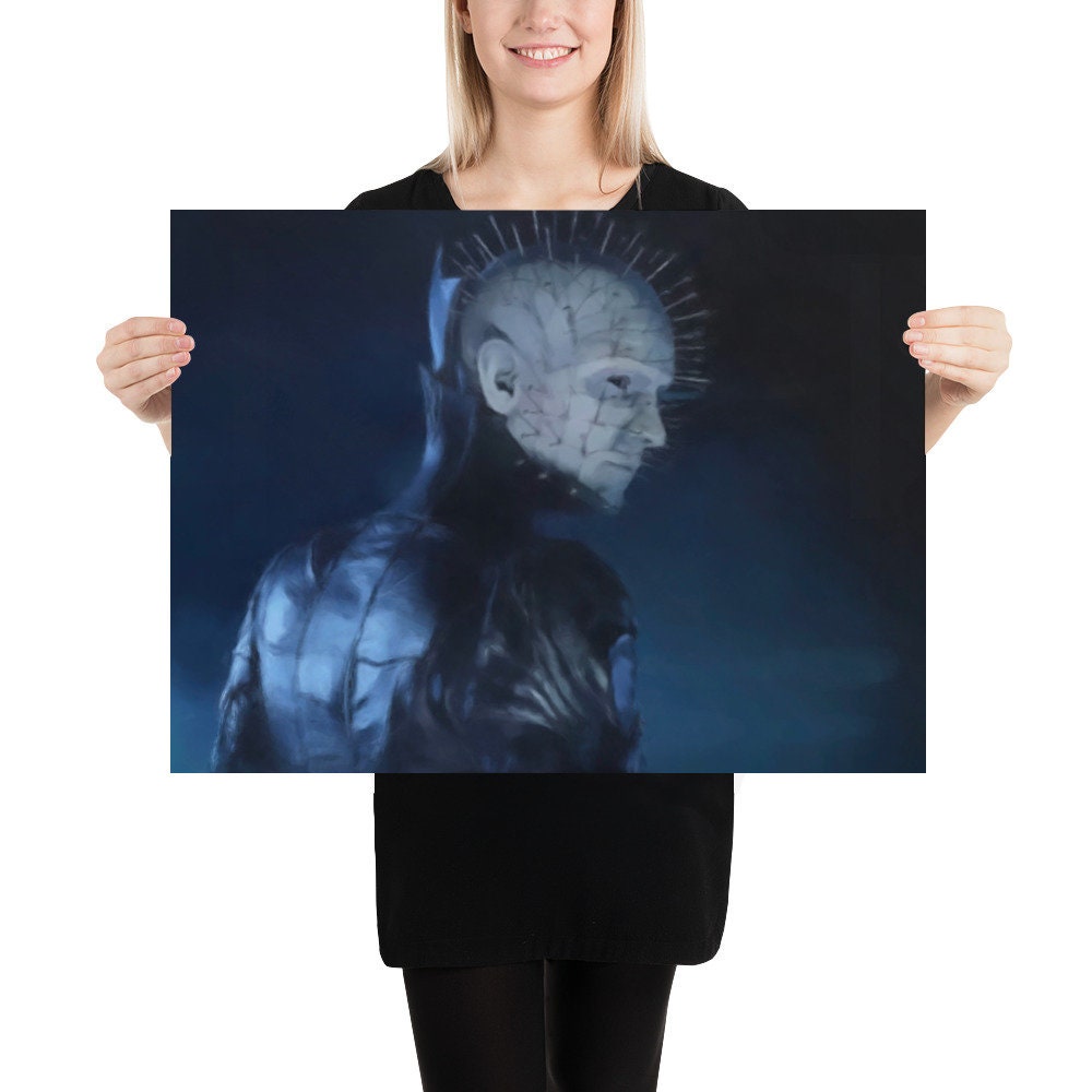 Hellraiser limited Print Pinhead Portrait - Etsy