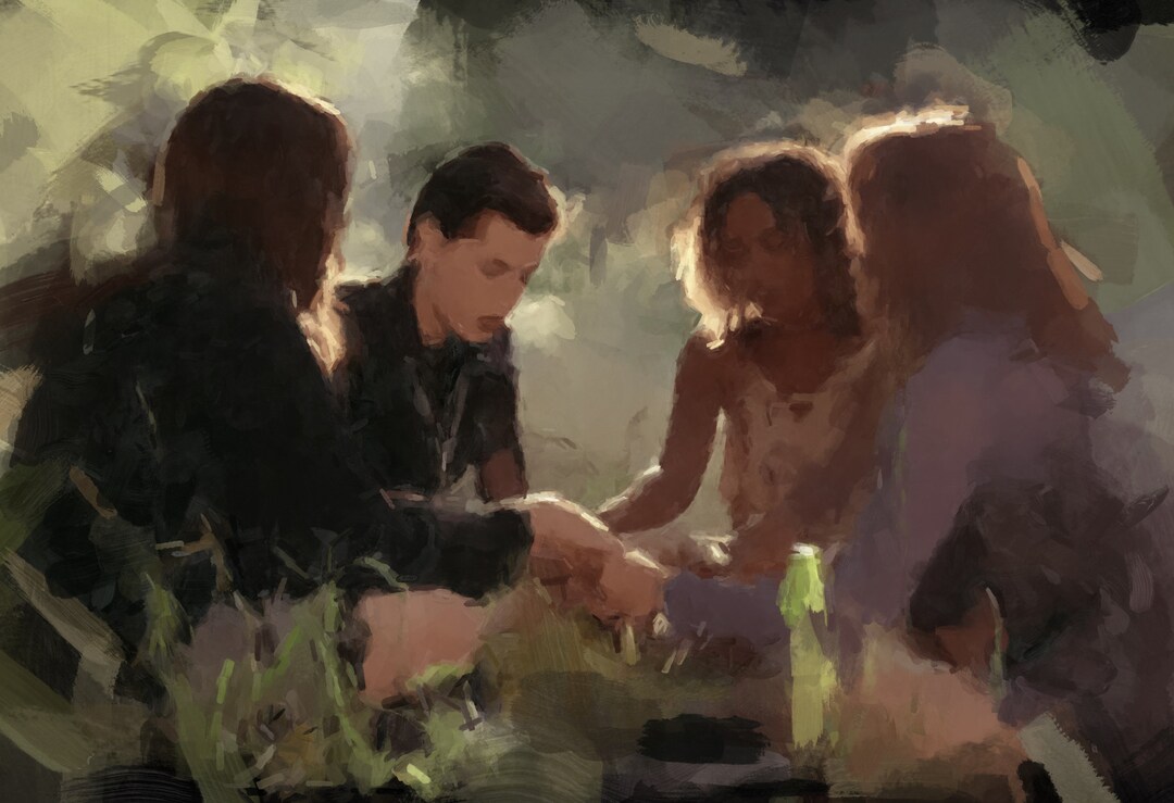 The Craft- Conjuring - Painting Print - Etsy