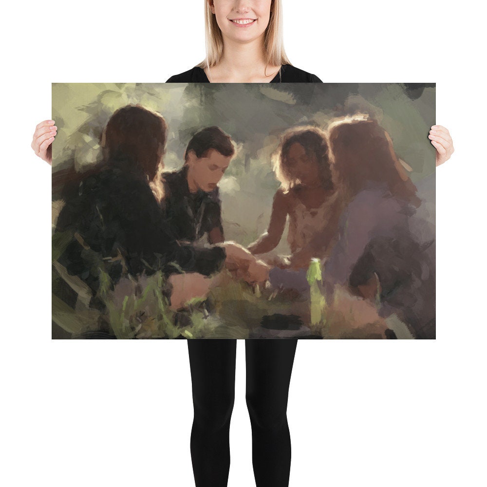 The Craft Conjuring Painting Print - Etsy