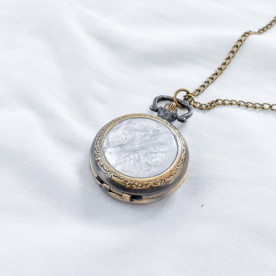 Keepsake Mens Pocket Watch - Cremation Mens Keepsake - Cremation Ashes ...