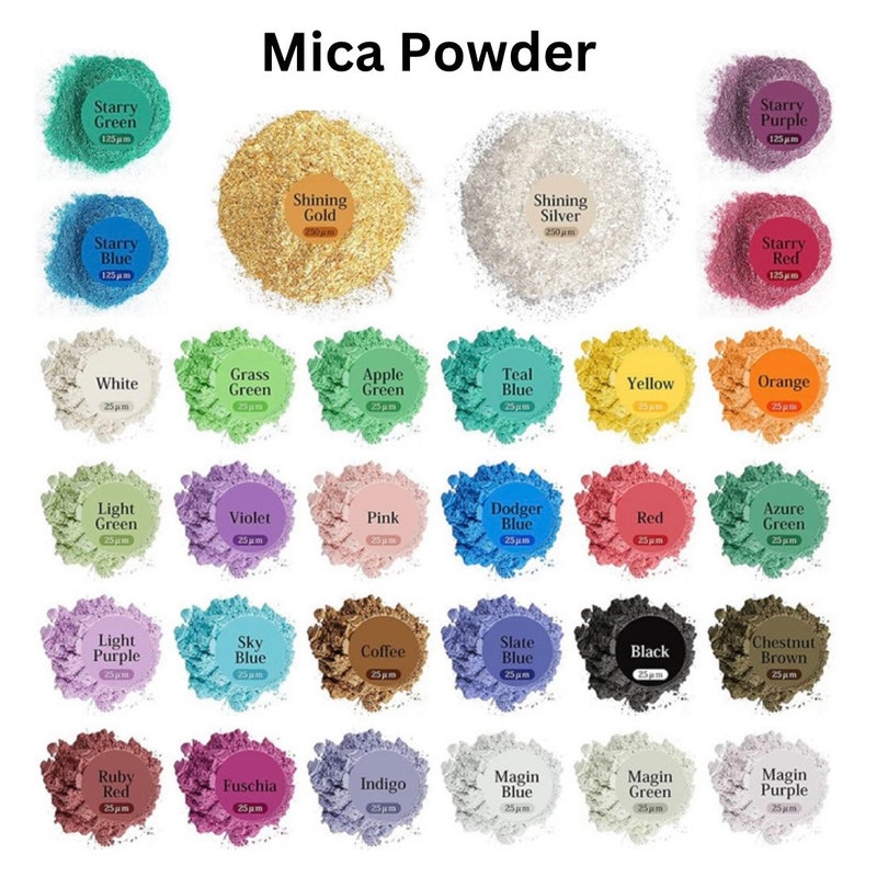 Mica Powder - Etsy