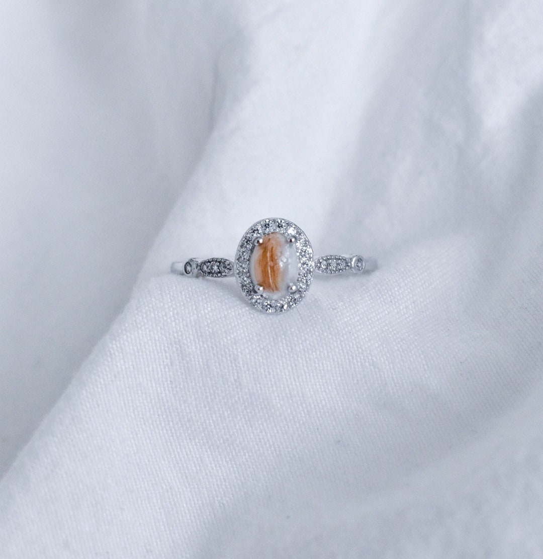 Lock of Hair Keepsake, Lock of Hair Ring, Baby Hair Keepsake, Hair ...