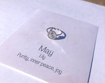 May Birth Flower | Etsy