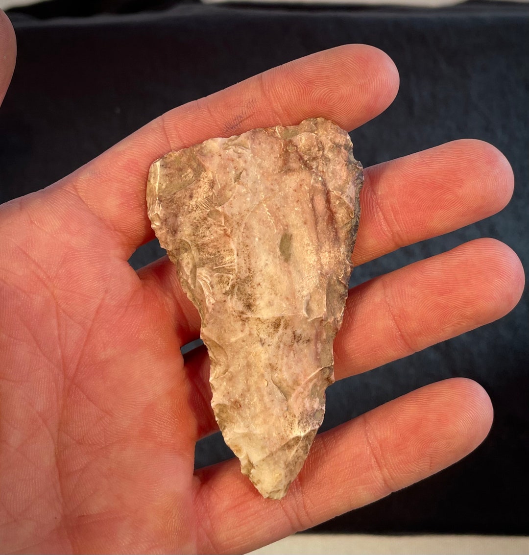 Triangular Cobbs Blade - Authentic Native American Artifact - Etsy