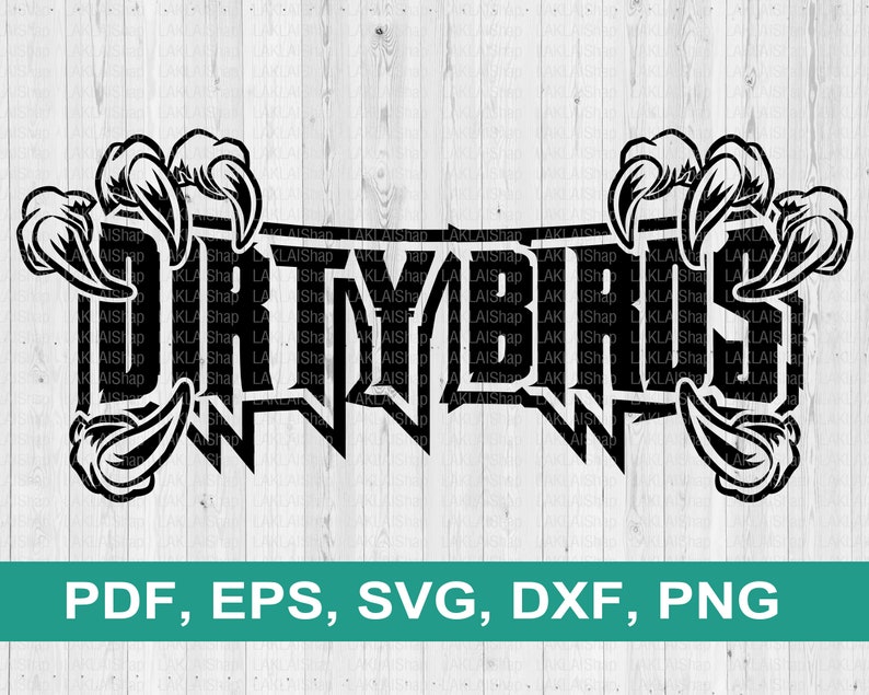 Dirty Birds Claws SVG, Mascot Vector (digital File) - Etsy