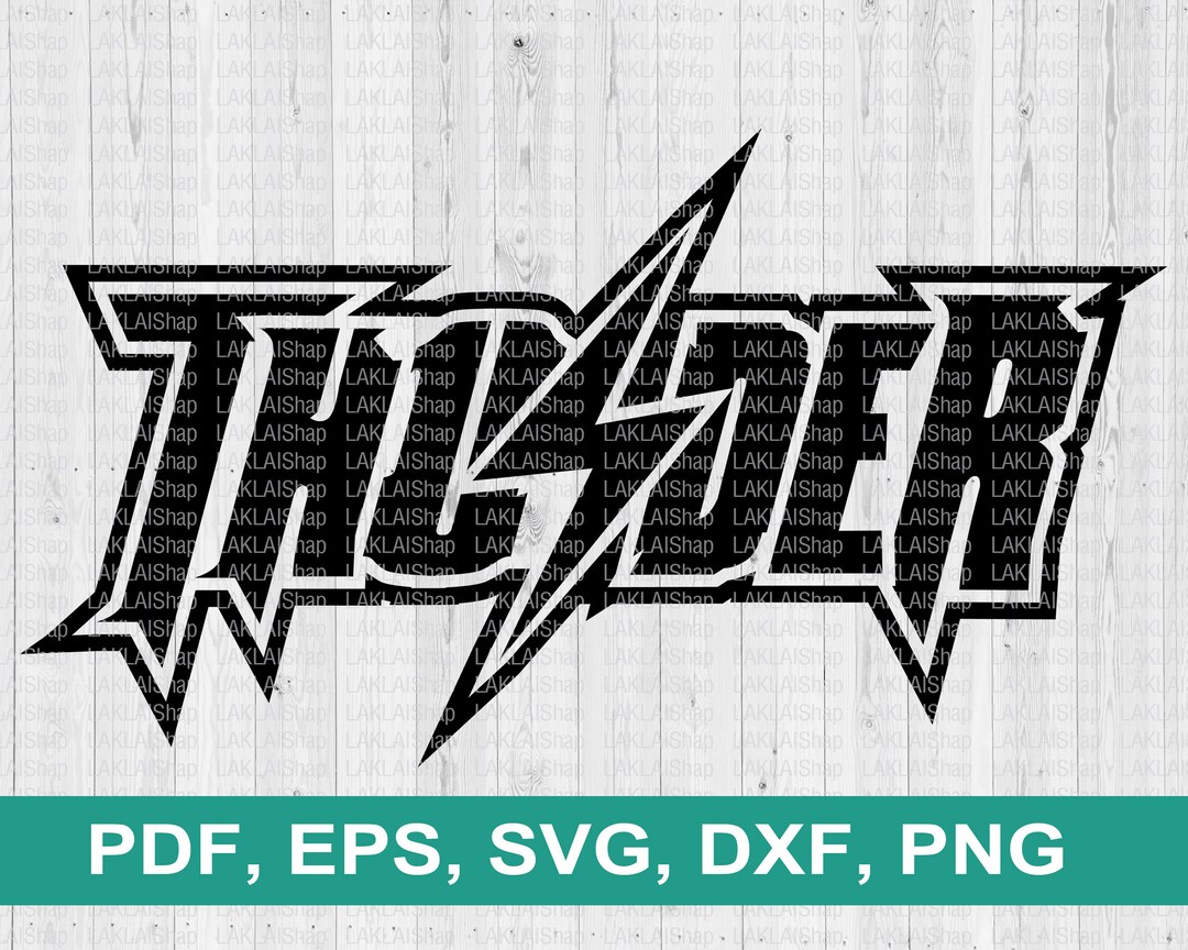 Thunder Team Svg, Spirit School Svg, Thunder Svg, Mascot Svg, Thunder ...