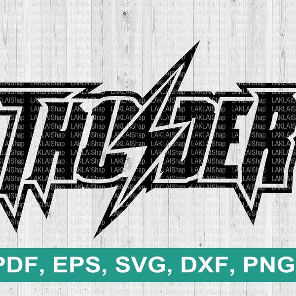 Thunder School Spirit Svg - Etsy