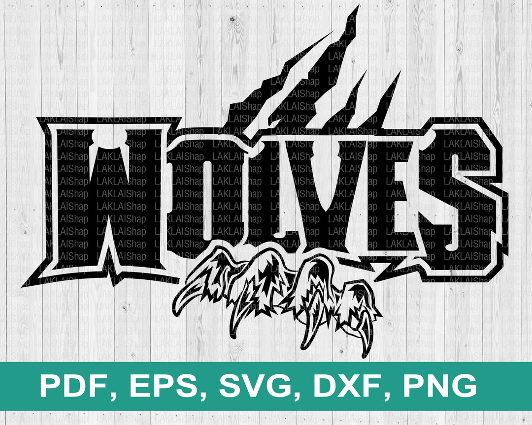 Wolves Svg Wolf Svg wolf Png School Svg School Spirit - Etsy