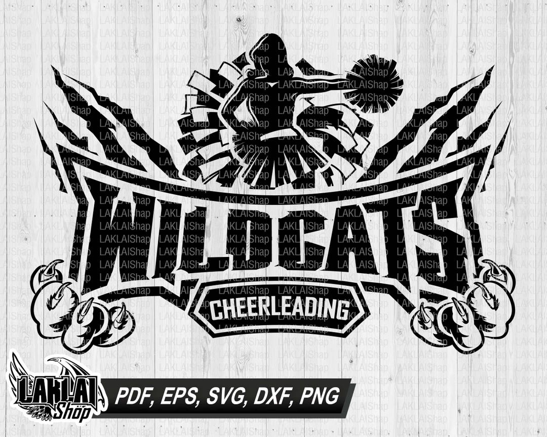 Wildcats Cheerleading Svg, Wildcats Cheer Svg, Wildcat Cheer Svg ...