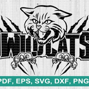 Wildcats Mascot Claws SVG, Wildcats Pride, Spirit (digital File) - Etsy
