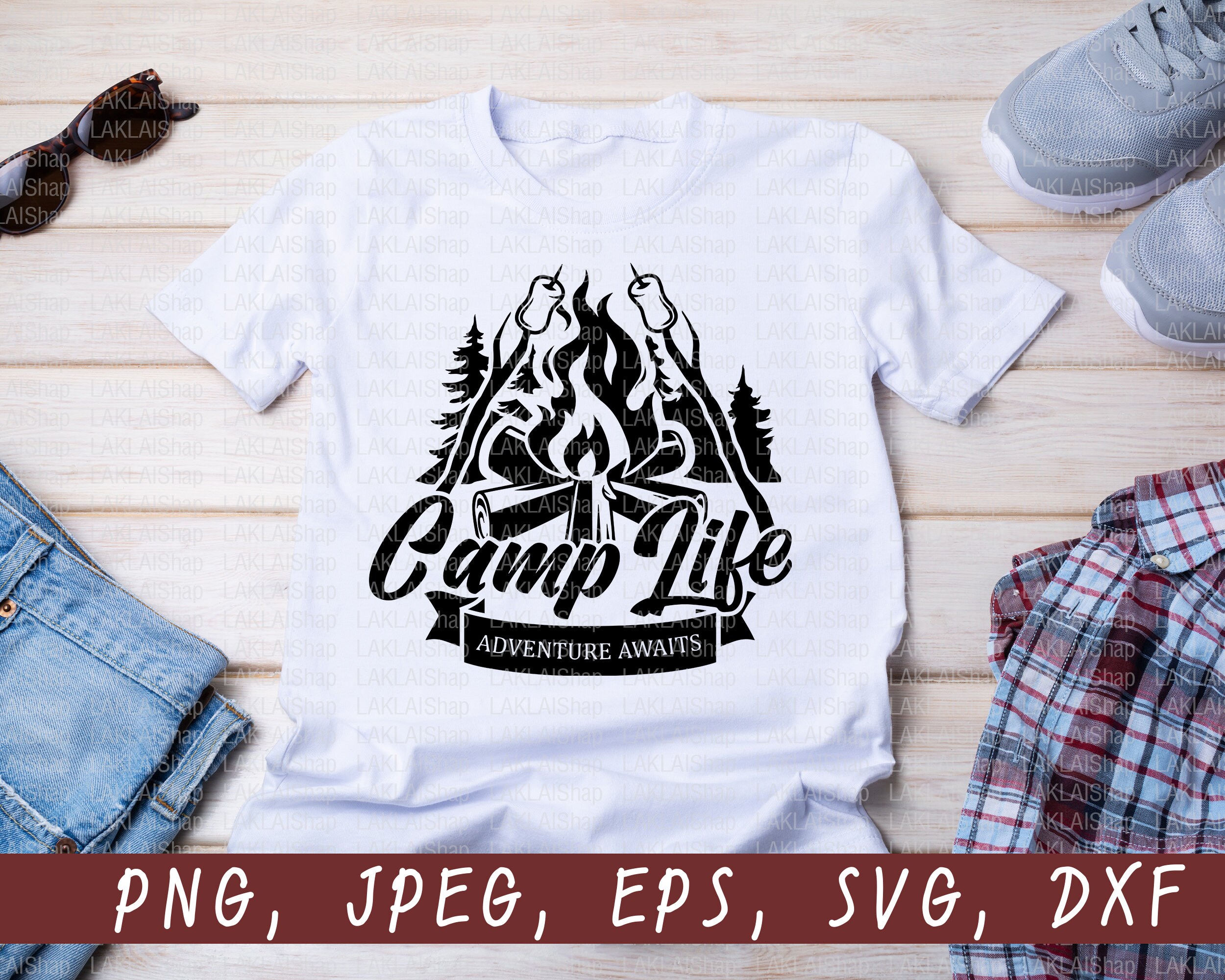 Camp Life Svg Camp Svg Campfire Svg Love Camping Svg - Etsy
