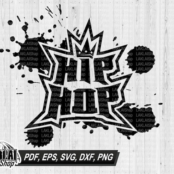 Hip Hop Svg - Etsy
