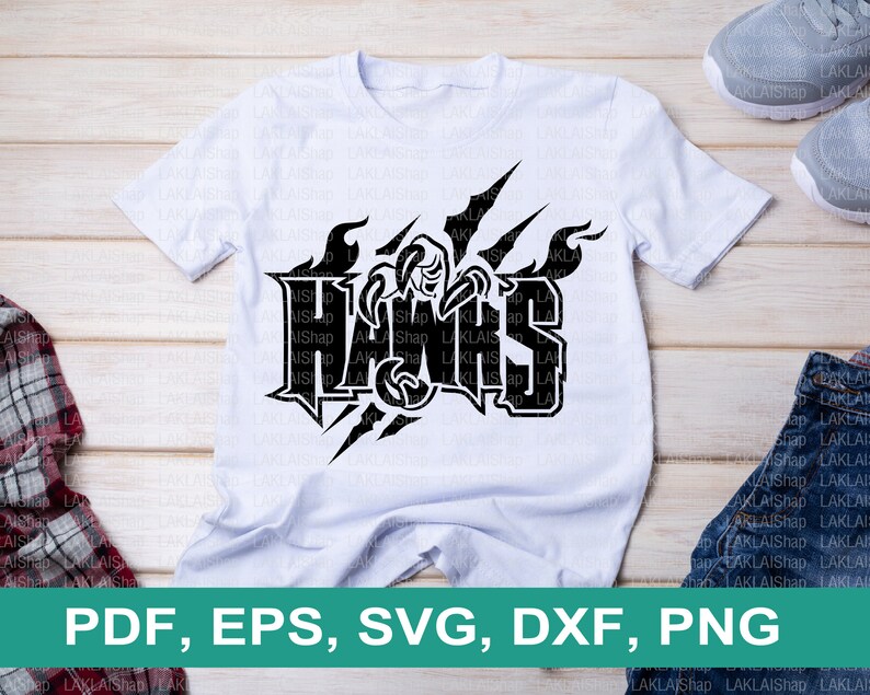 Hawks Claws Svg Hawk Svg Hawk Svg Mascot Hawk School Spirit - Etsy ...