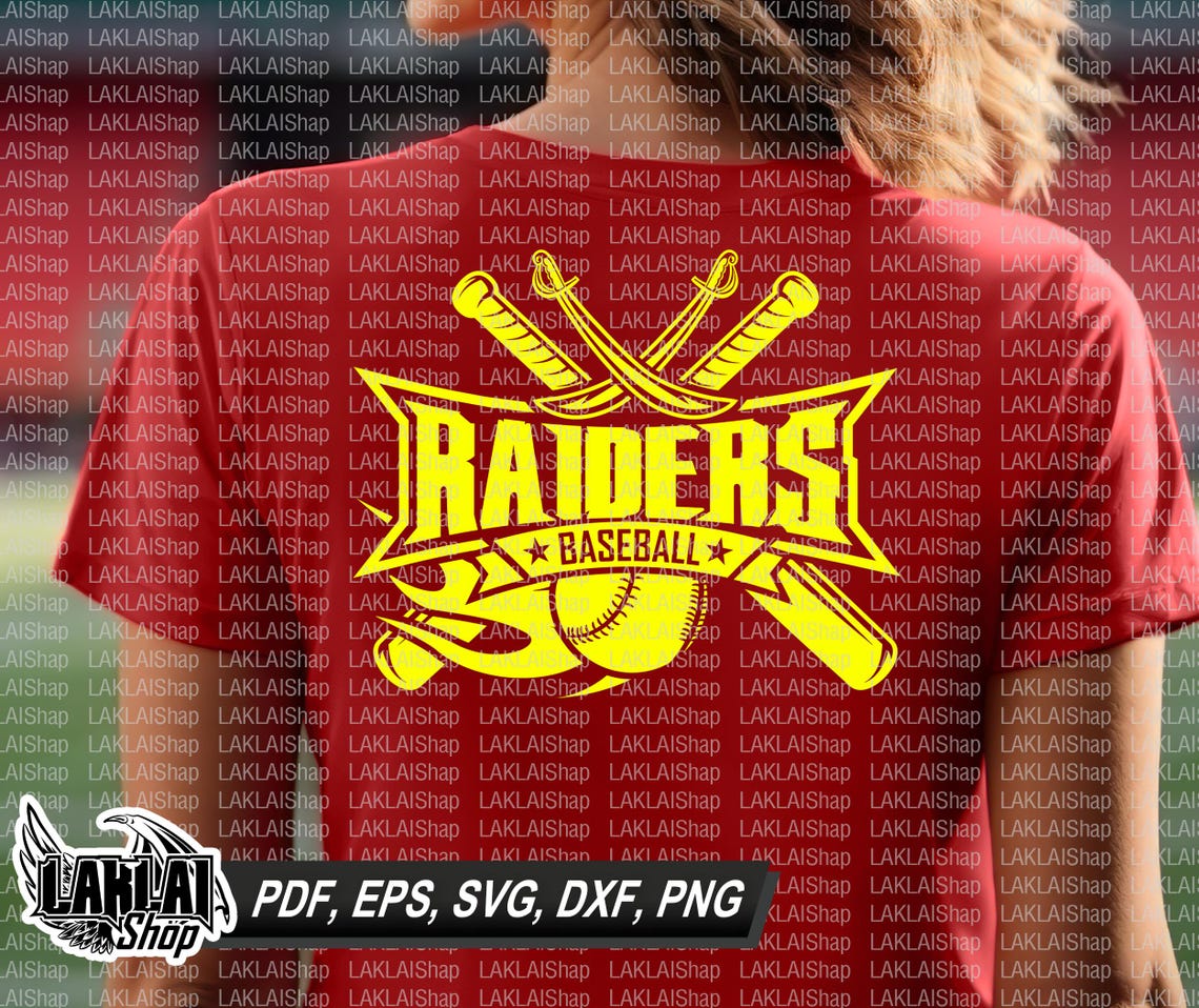 Raiders Baseball Svg, Baseball Svg, Raiders Mascot Svg, Raiders Spirit ...