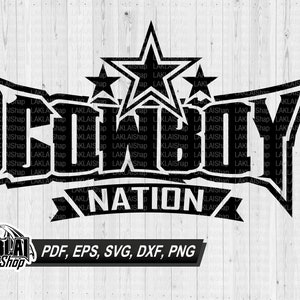 Cowboy Nation Svg, Cowboys Svg, Cowboys Mascot Svg, Cowboys School ...