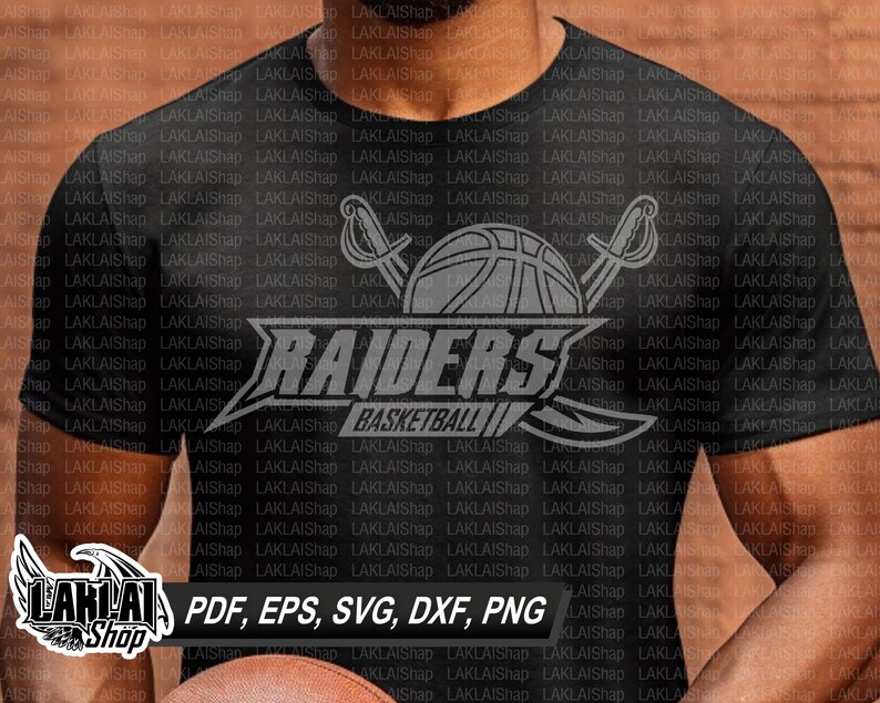 Raiders Basketball Svg, Raiders Mascot, School Spirit, Raiders Pride ...