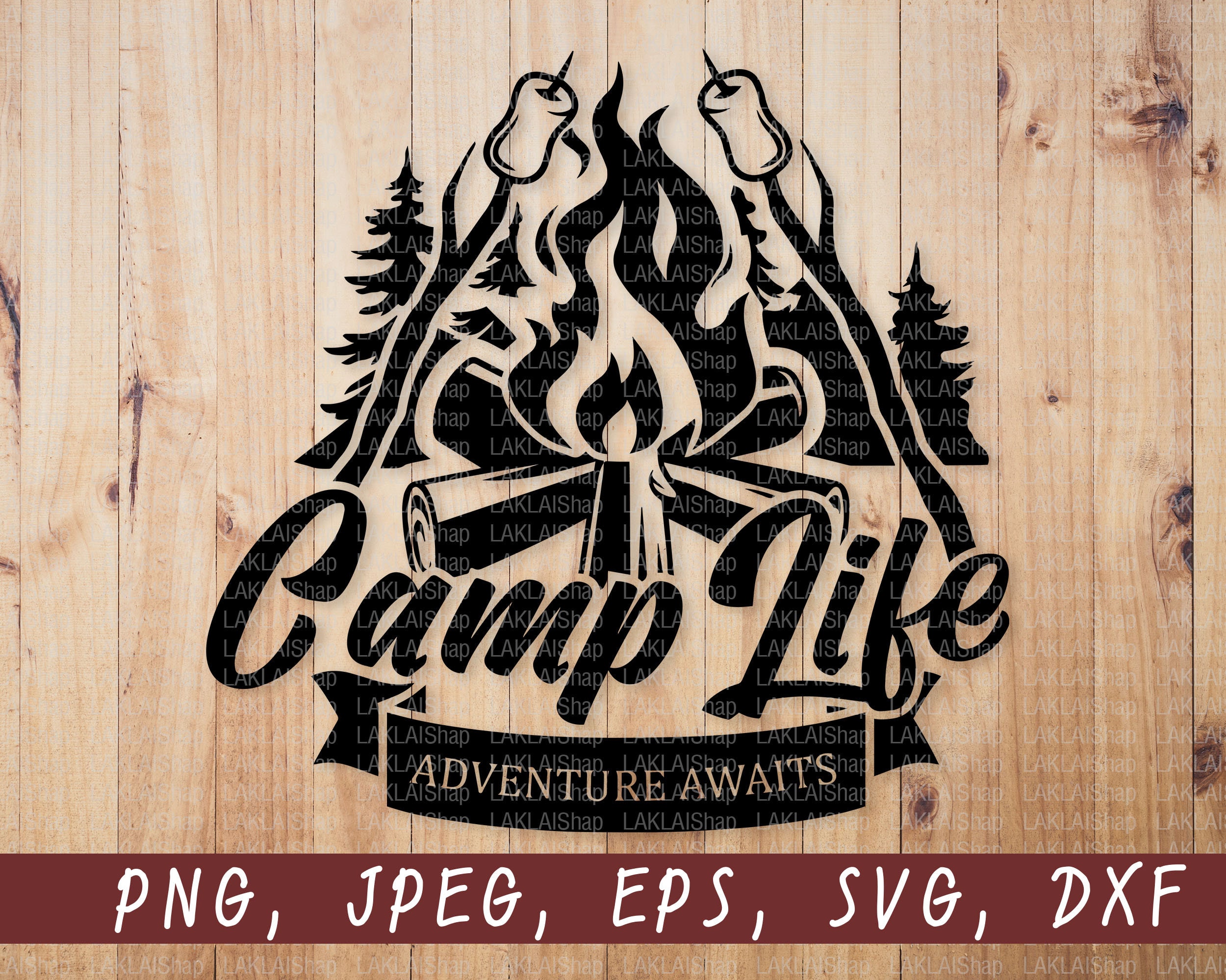 Camp Life Svg Camp Svg Campfire Svg Love Camping Svg - Etsy