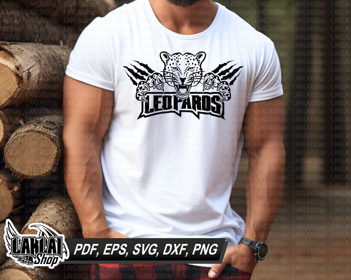 Leopards Claws Svg, Leopards Team Svg, Leopards Mascot Svg, Leopards ...
