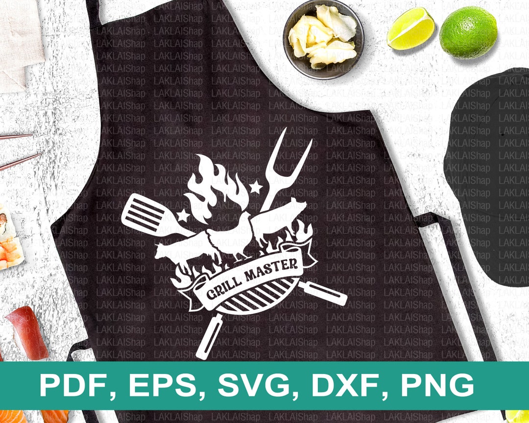 Grill Master SVG, the Grillfather Svg, This Grill Apron Designs ...
