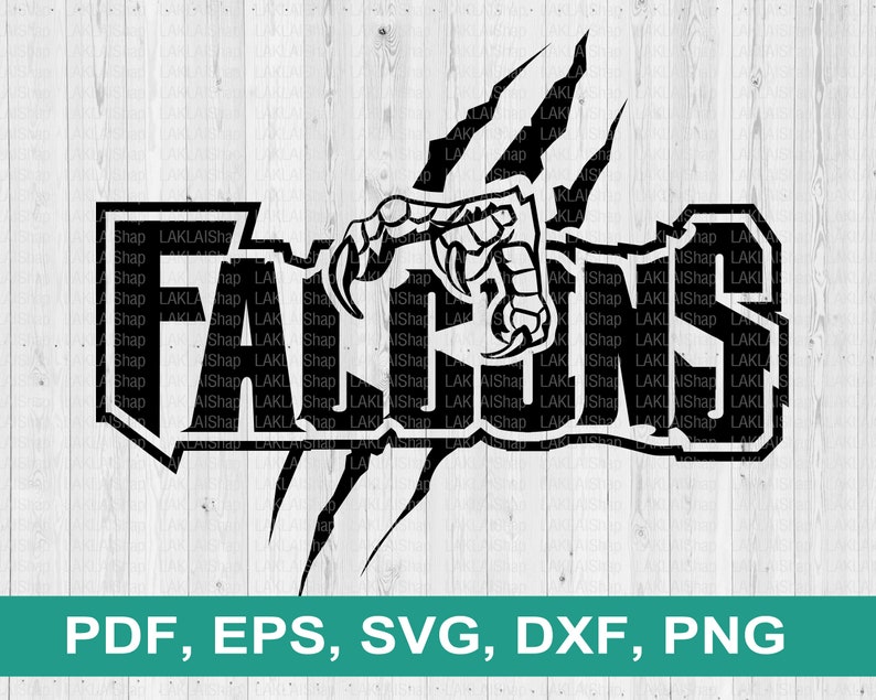 Falcons Claws Team Svg, Falcons Logo, Falcon Svg , School Spirit Svg ...