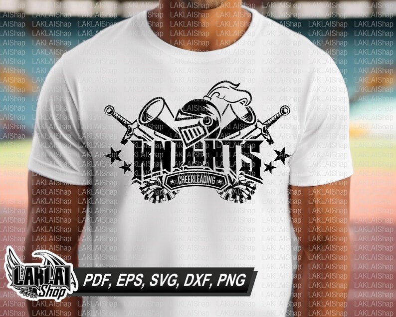 Knights Cheer Svg, Knights Cheerleading Svg,knights Svg,knight Spirit ...