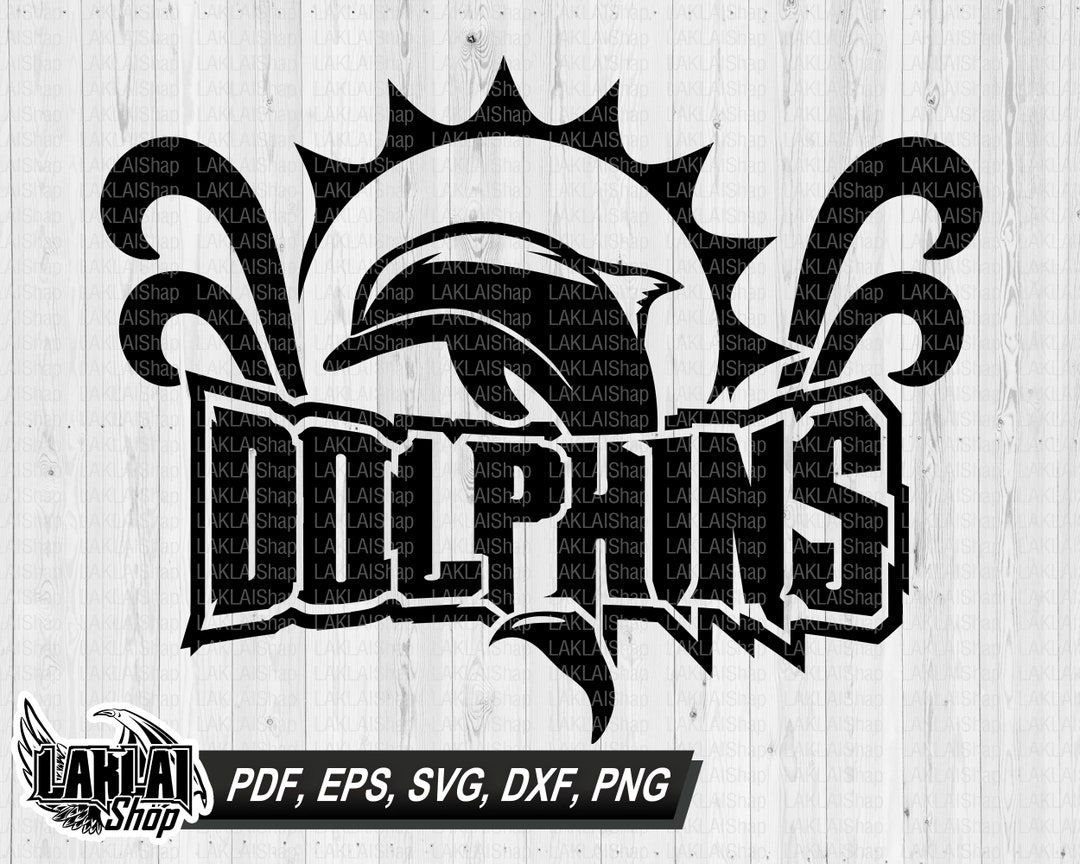 Dolphins Mascot Svg, Dolphin Pride Svg, Dolphins Cheerleading Svg ...
