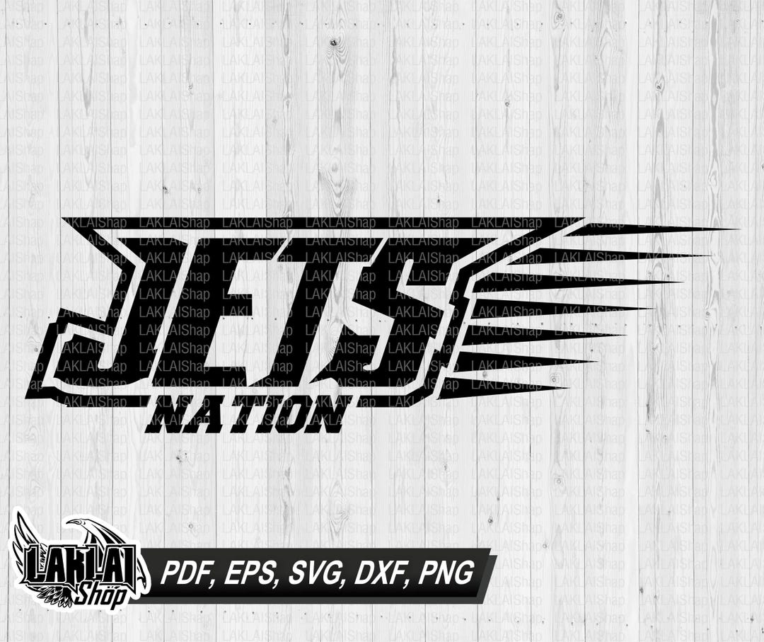 Jets Nation SVG, School Spirit, Mascot, Team Logo (digital File) - Etsy