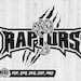 Raptors Svg, Raptors Png, Raptor Svg, Raptor Png, Spirit School, Team ...