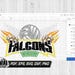 Falcons Volleyball SVG, Falcons Svg, Falcons Mascot Svg, Falcons Shirt ...