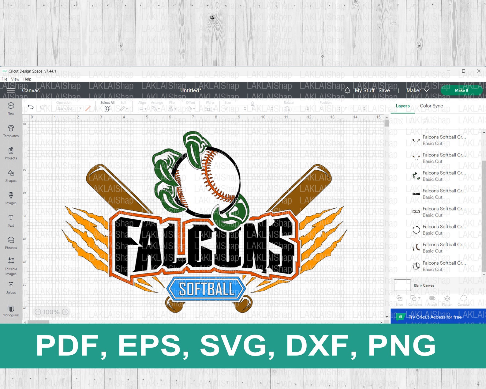 Lady Falcons Softball SVG, School Spirit Design (digital File) - Etsy